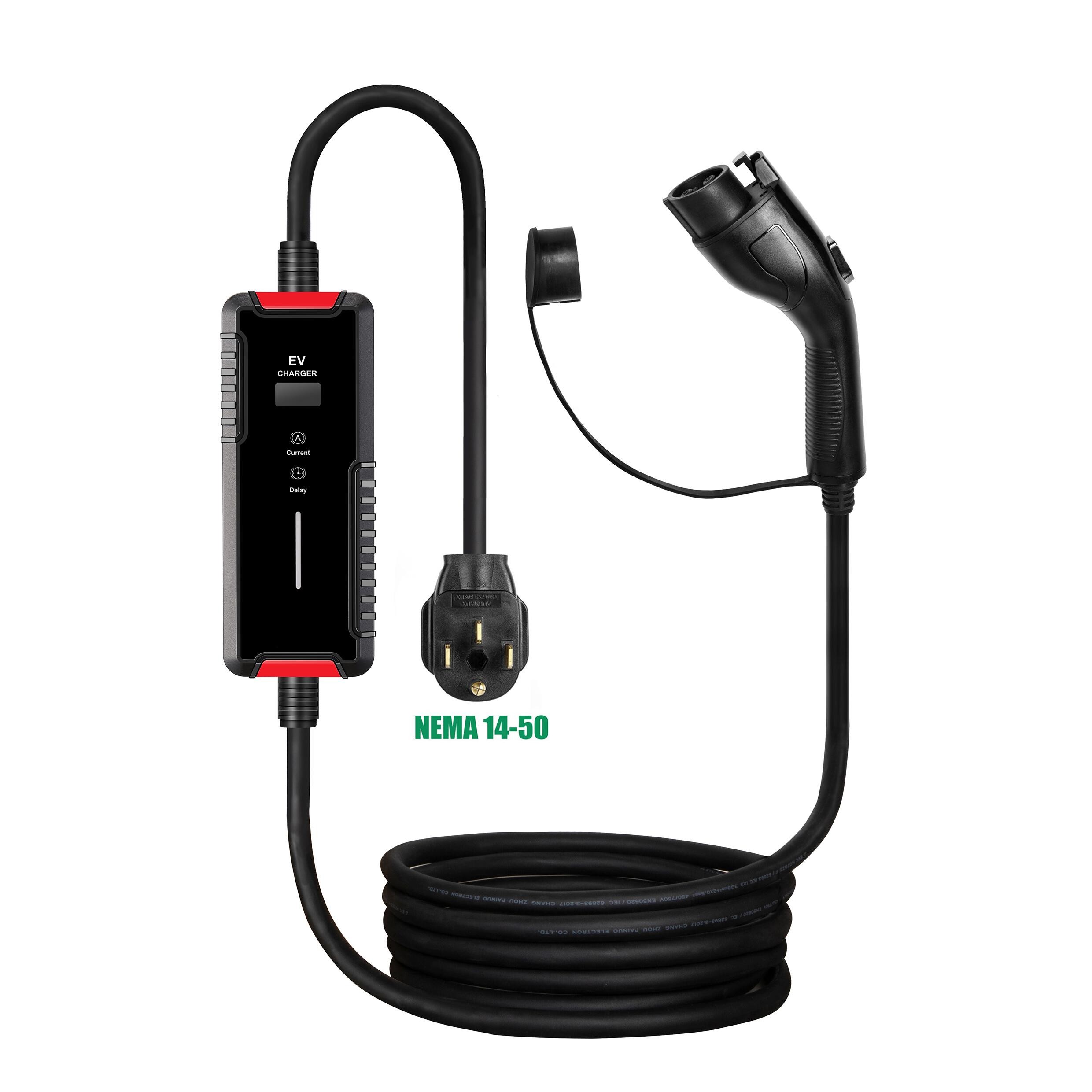 Portable Smart AC Home EV Charging Stations 16A Type 1 Electric Car ...